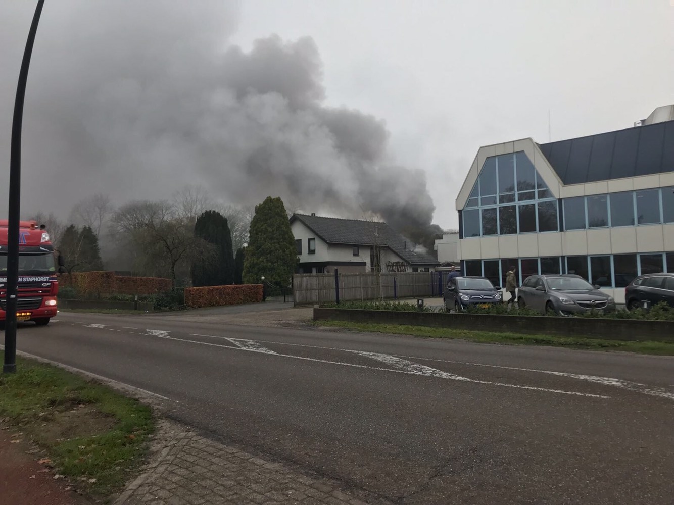 Uitslaande brand bij Storteboom Putten - Veluwe FM